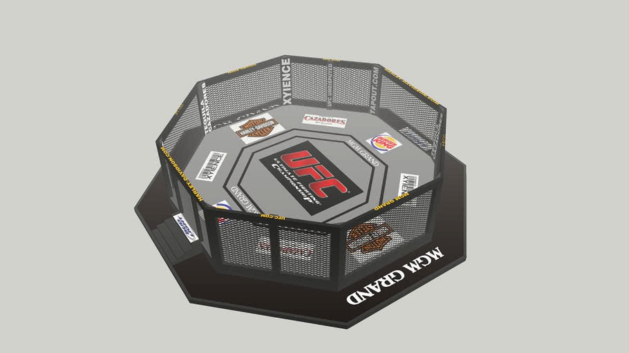 UFC Octagon 3d model