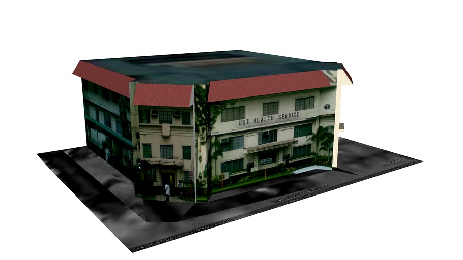 The University of Santo Tomas Health Service Building 3d model
