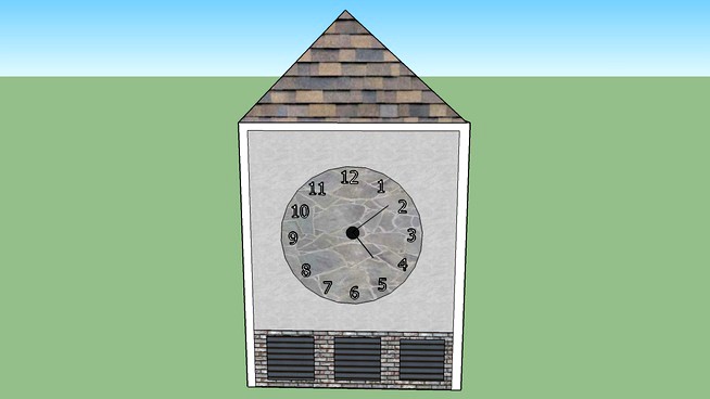 Clock Tower 3d model