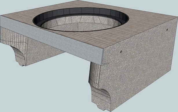 24 x 30 Curb Inlet 3d model