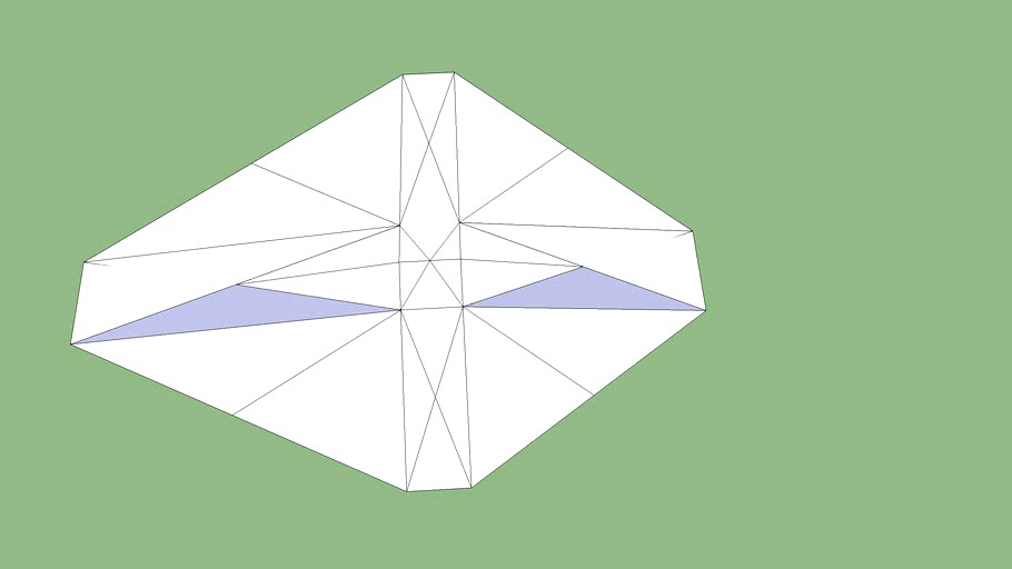 just a diamond shaped ramp 3d model