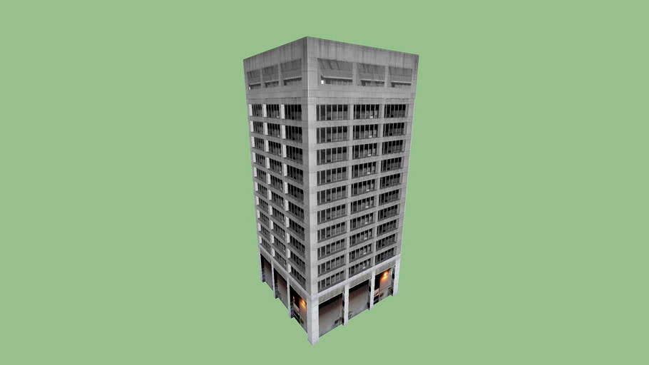 Edificio Torreon 3d model
