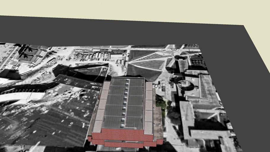 Armory Fieldhouse 3d model