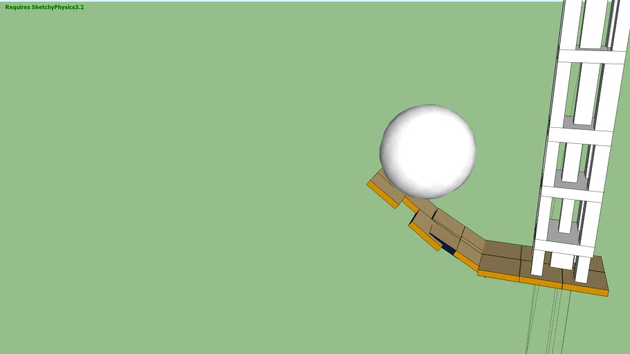 destructive ball 3d model