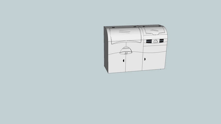 ZCorp 610 3D printer model