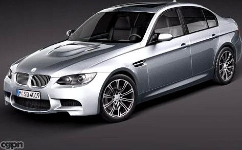 BMW M3 e90 sedan3d model