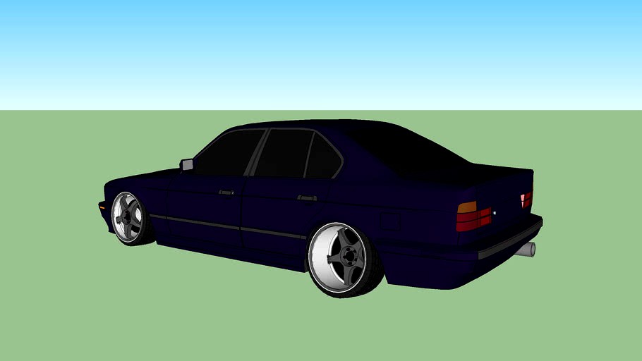 BMW 335i e34 3d model