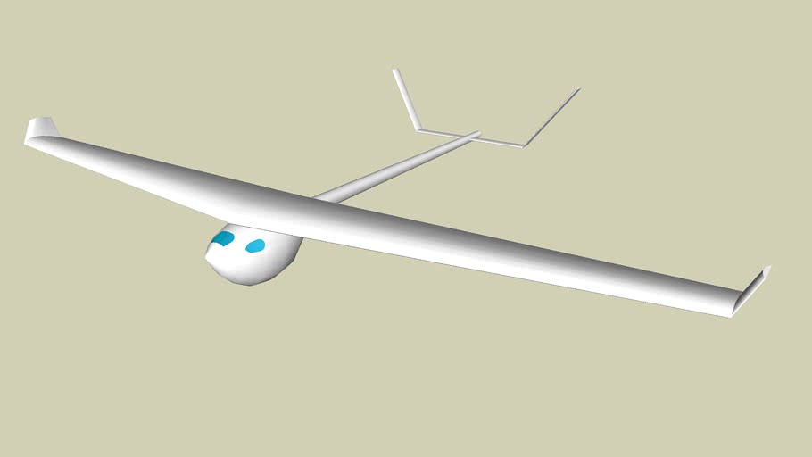 Long Distance Glider 3d model