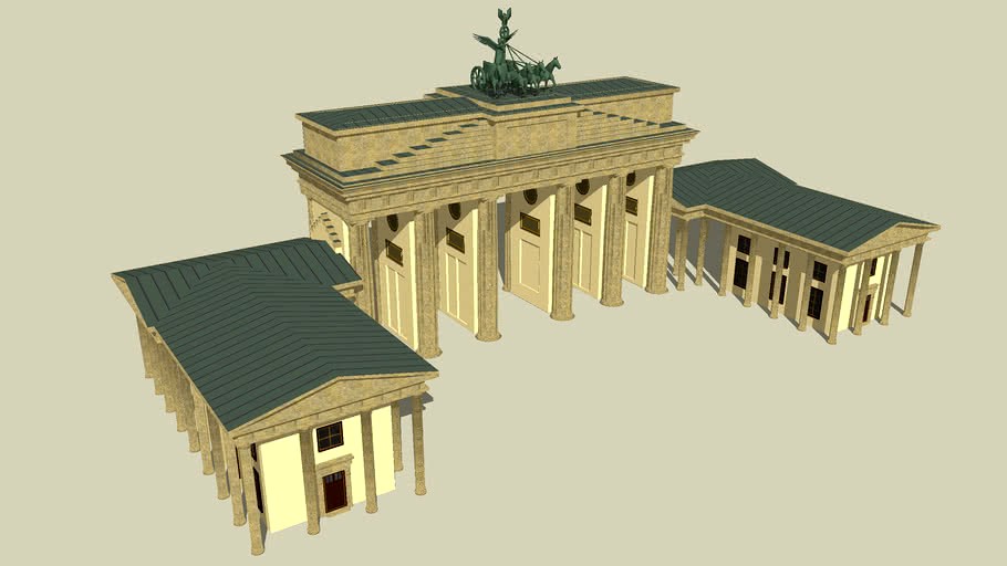Brandenburger Tor 3d model