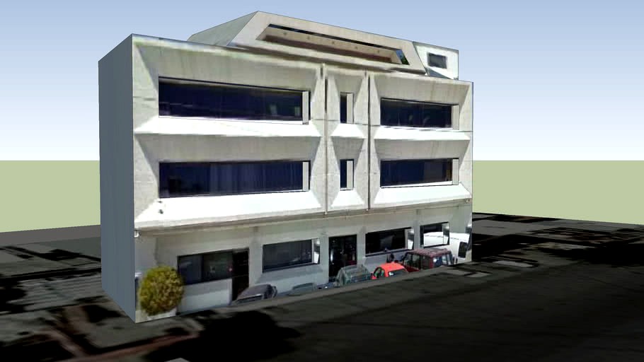 Edificio de la Rio Nilo 3d model