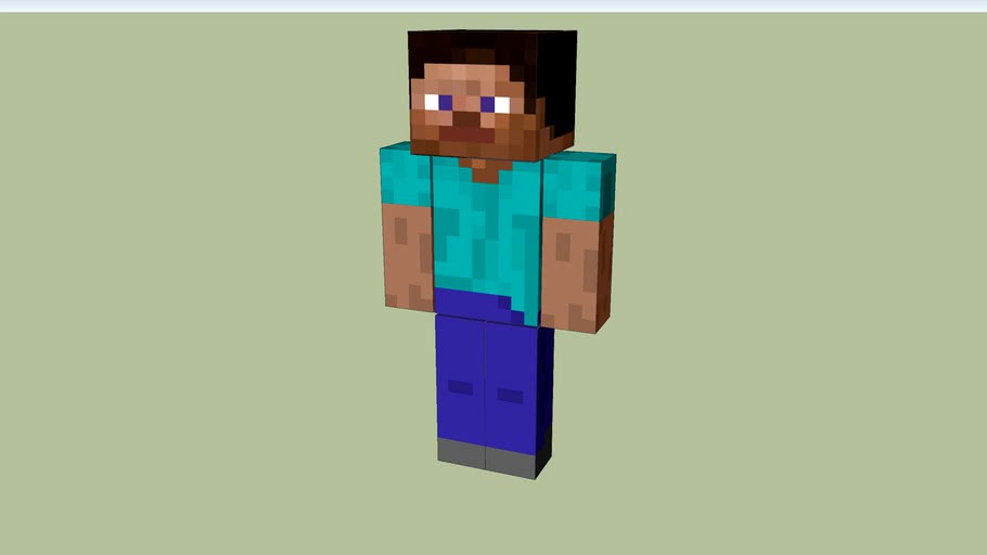 Minecraft Character Steve 3d model