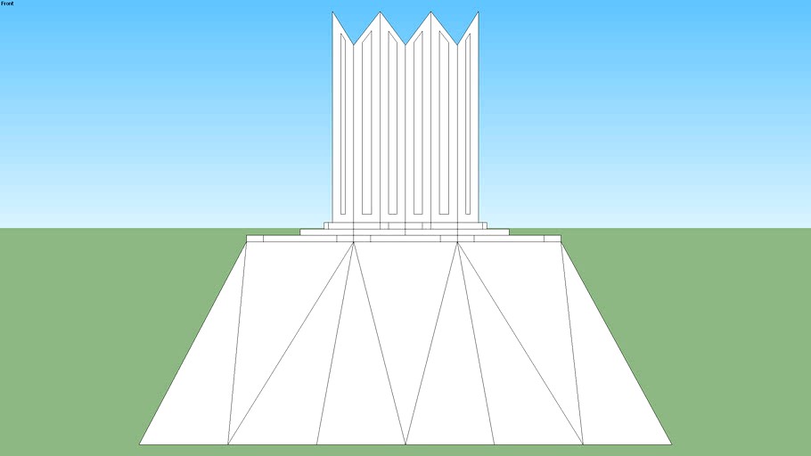 Lighting Project Elevation 3d model