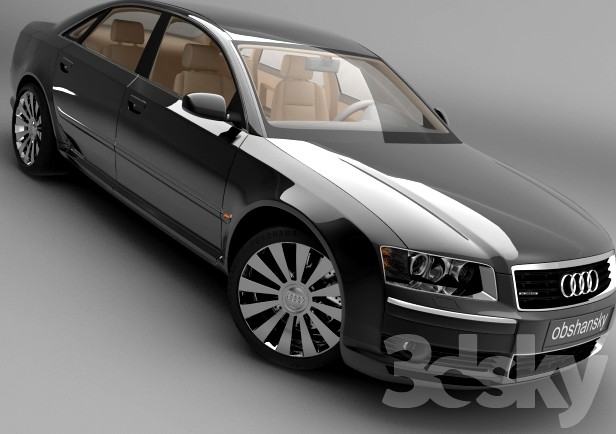 AUDI Quattro 4.2 3d model
