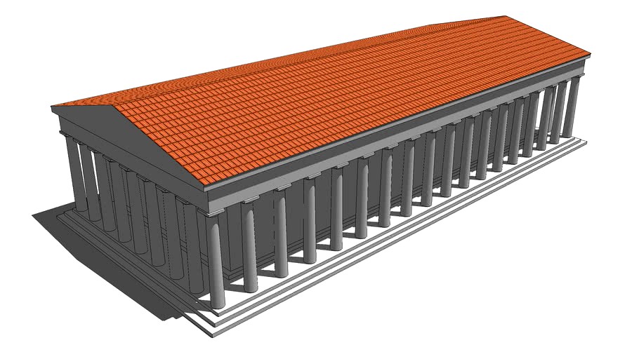 The Parthenon 3d model