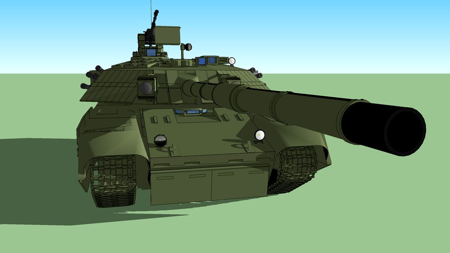 t-84 oplot 3d model