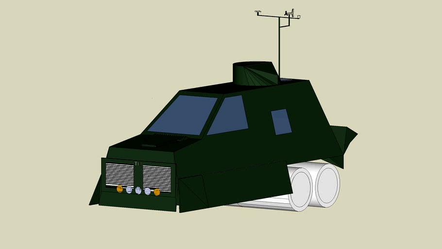 TIV 2 (tornado intercept vehicle 2) (not ready) 3d model