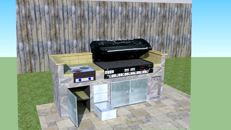 Fusion Master Grill 3000 3d model