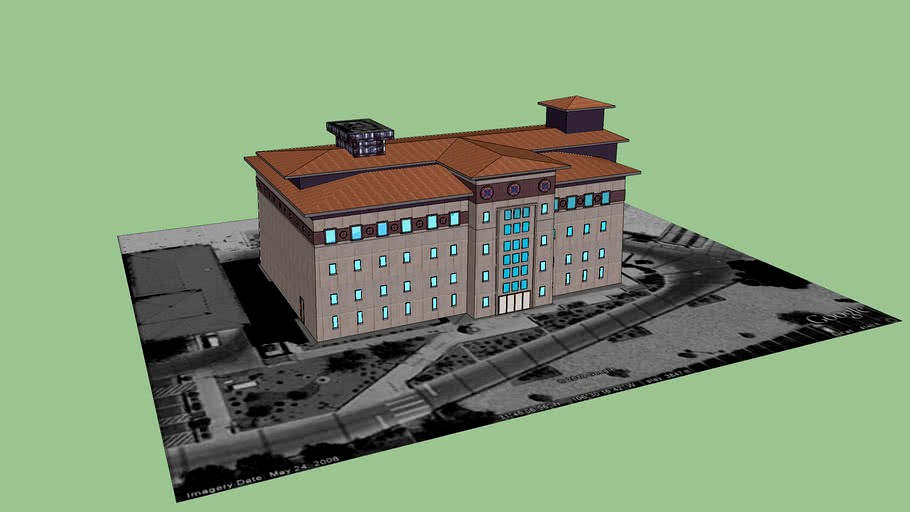 Bio Science Research Building 3d model