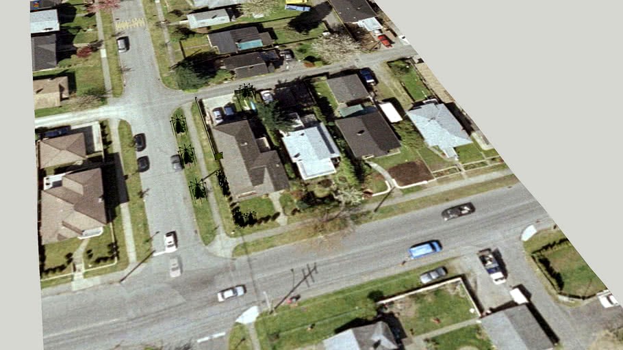 215 Richmond House Entourage 3d model