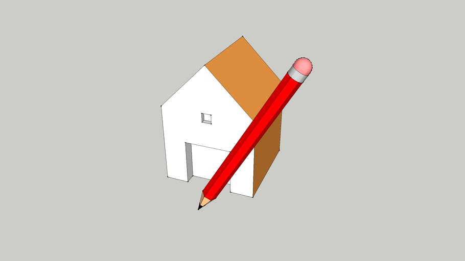 Google SketchUp Logo 3d model