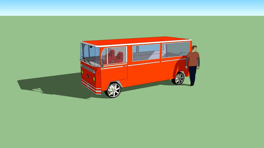 VW Bus 3d model