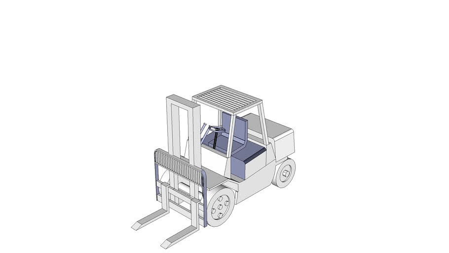 Montacargas 3d model