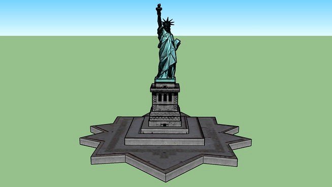 Statue Of Liberty 3d model