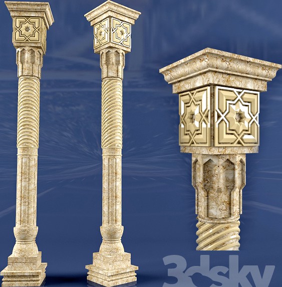 Column 3d model