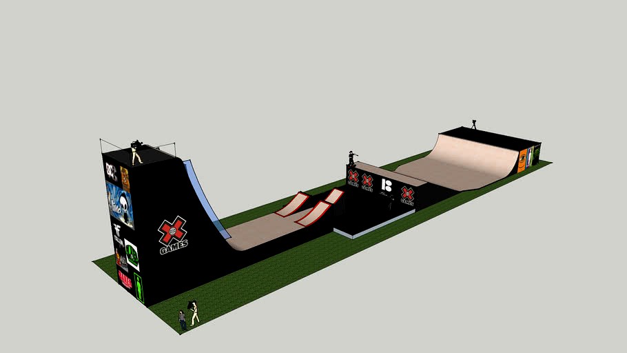 mega ramp 3d model