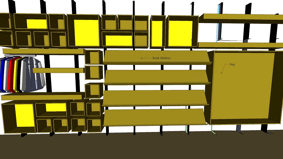 Shelf 3d Model