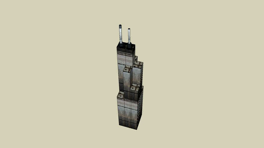 Sears Tower 3d model