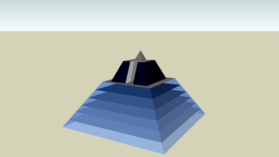The Co-Op Bank Pyramid 3d model