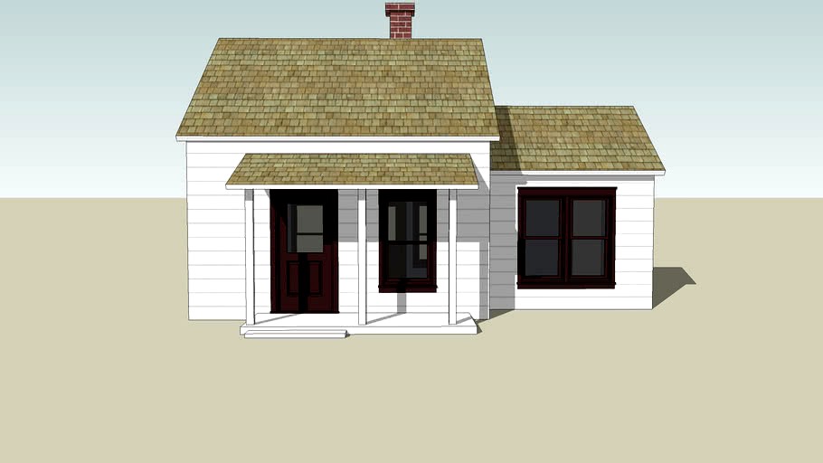 The Gale Farmhouse 3d model