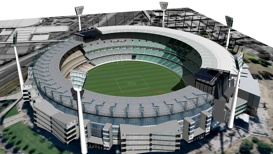 Melbourne Cricket Ground 3d model