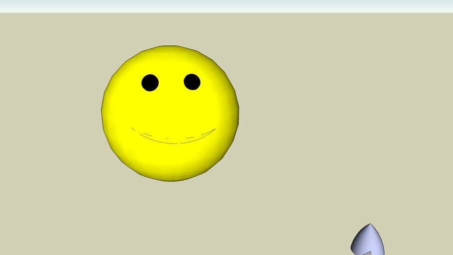 smiley guy 3d model