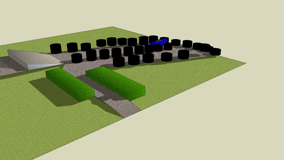 rally track 3d model