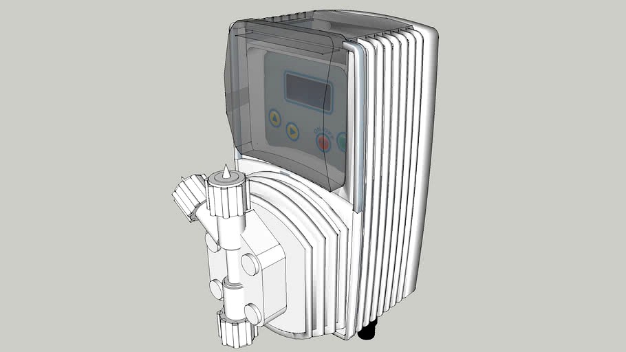 CHEMICAL INJECTION PUMP 3d model