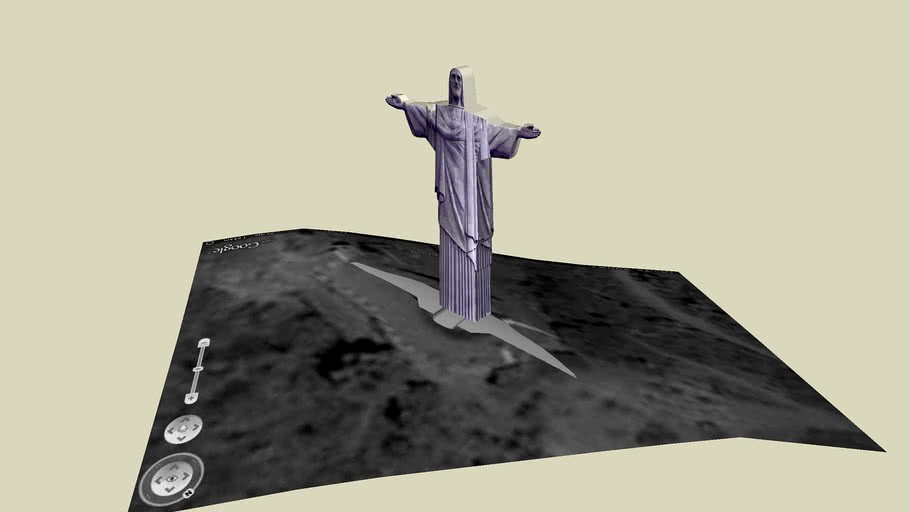 Cristo Rey 3d model