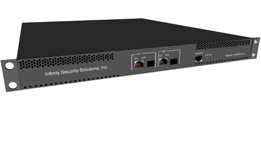 Infinity Firewall 3d model