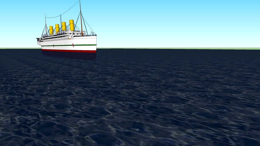 HMHS BRITANNIC 3d model