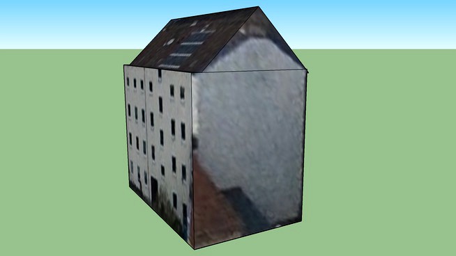 Edificio in Berlino, Germania 3d model