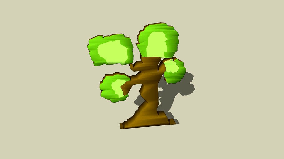 ARBRE en 2D 3d model