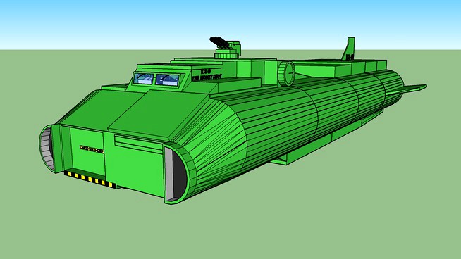 600 ton merchant ship 3d model