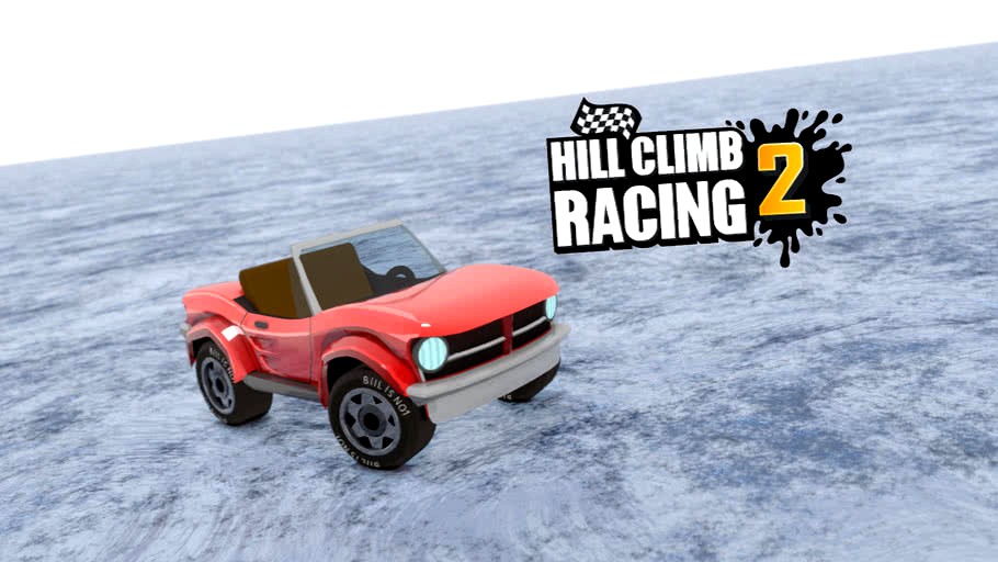 Hill Climb Racing 2 - Sports car 3d model