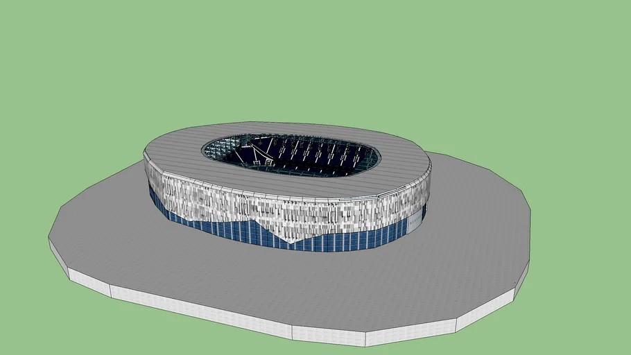 Tottenham Hotspur Football Stadium 3d model