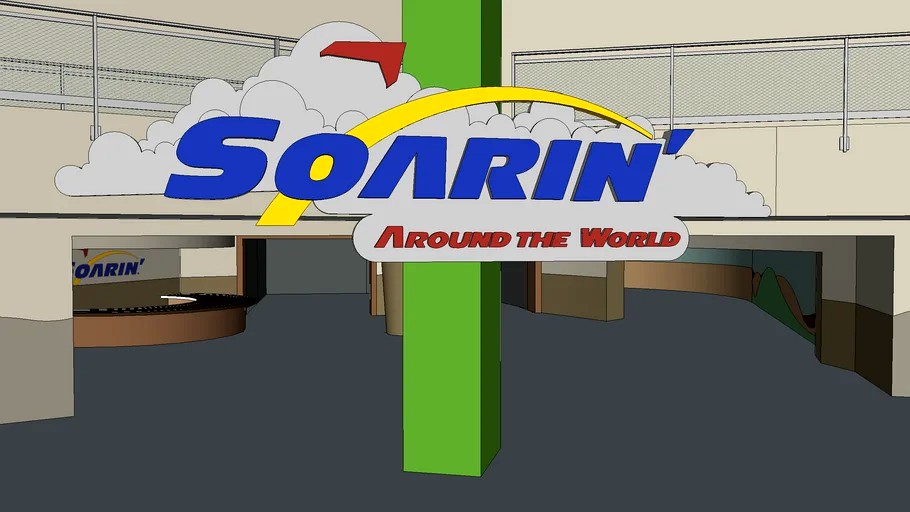 Soarin at Epcot 3d model