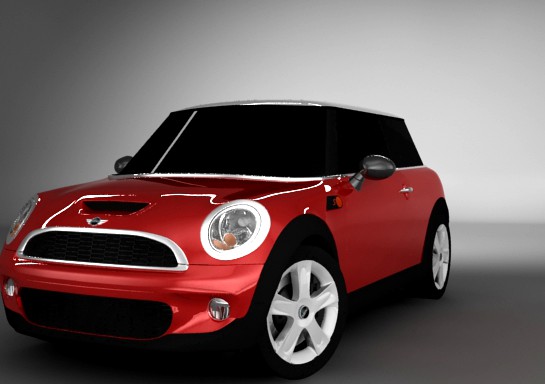 MINI cooper S 3D Model