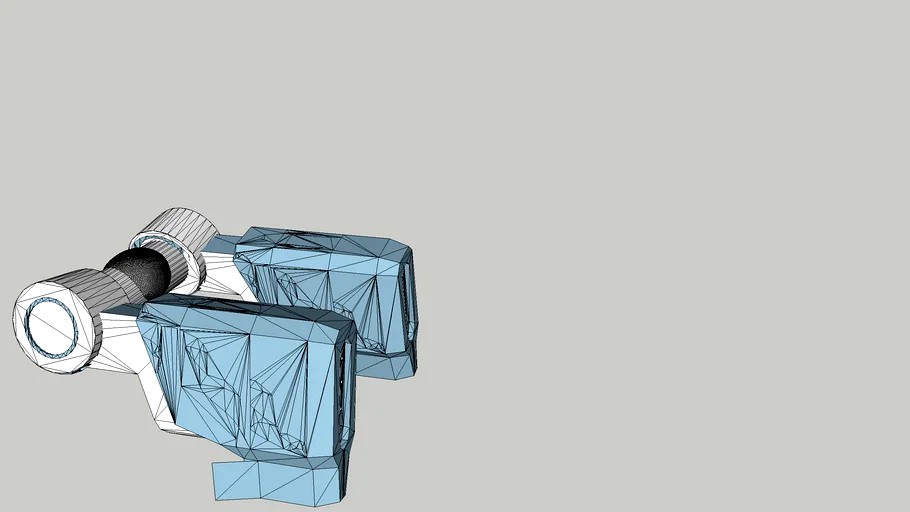 Star Racer for Unity Project (Inspired from Oban Star-Racer) 3d model