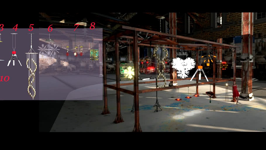 Hanging.Lamp. 3d model