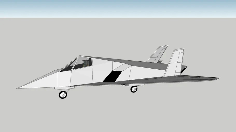 Lockheed Have Blue HB1002 (1977) 3d model